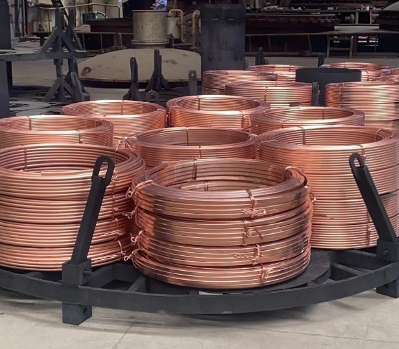 Temper Soft Annealed Coiled Copper Pipe-Tongmao Special Steel